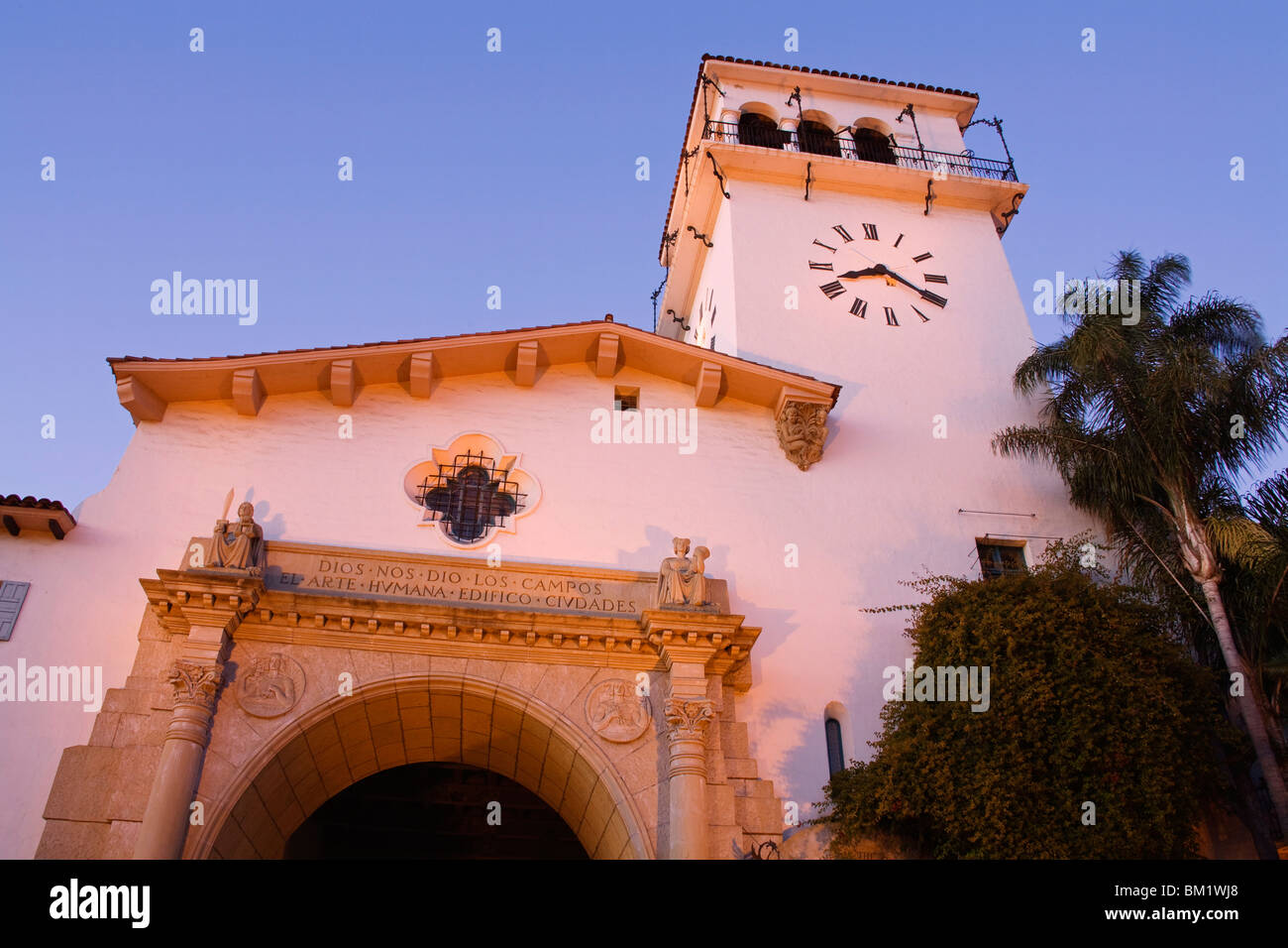 Santa barbara county courthouse hi-res stock photography and images - Alamy