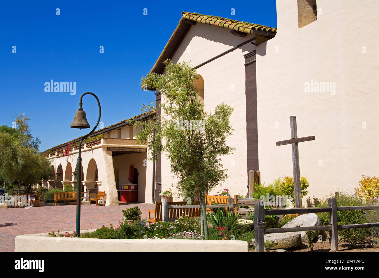 Old Mission Santa Ines, Solvang, Santa Barbara County, Central ...