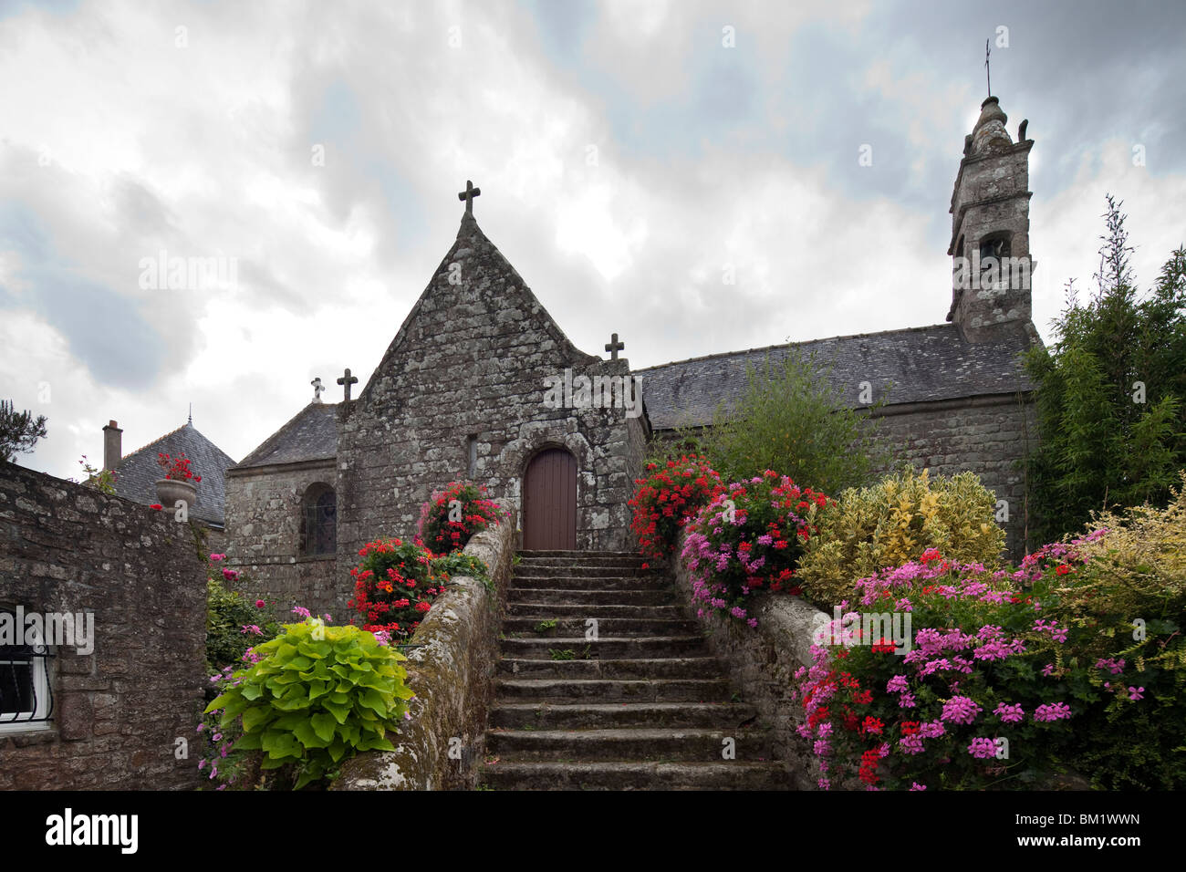 Chapel of The True Cross, town of La Vraie Croix, departament of ...