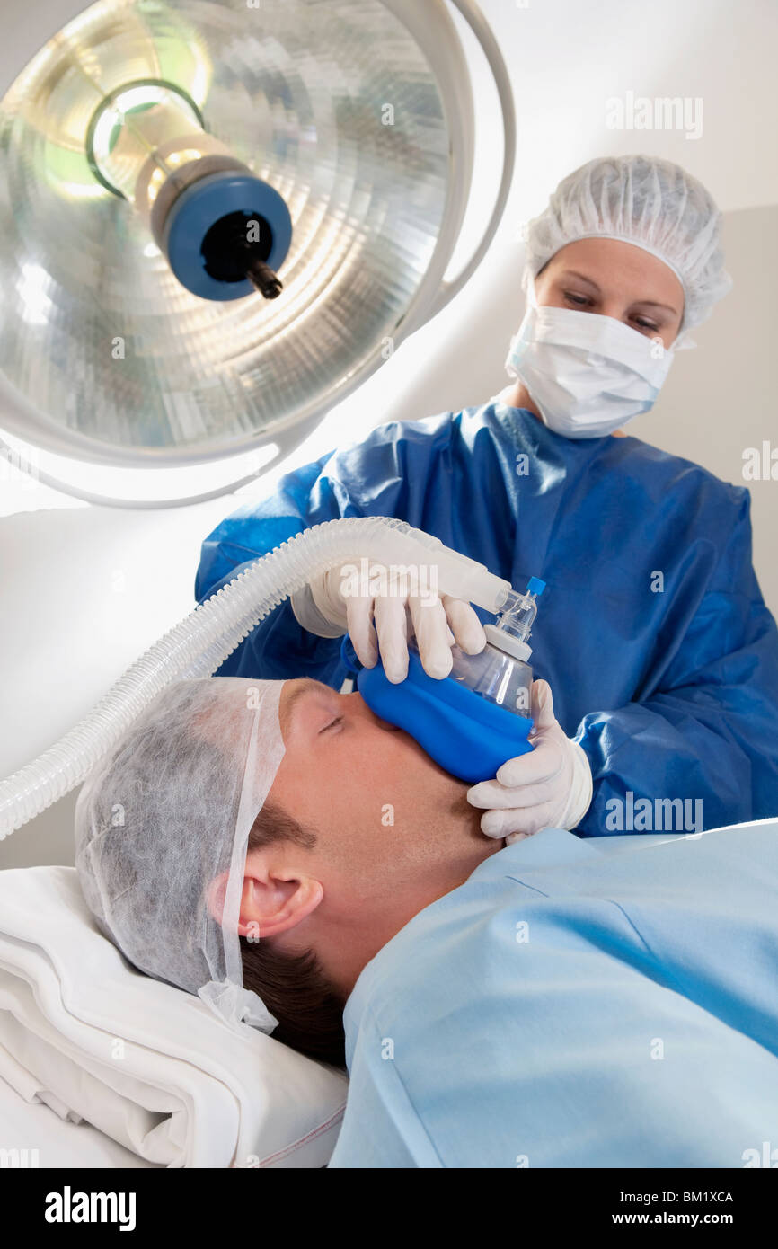 Anaesthetic mask hi-res stock photography and images - Alamy