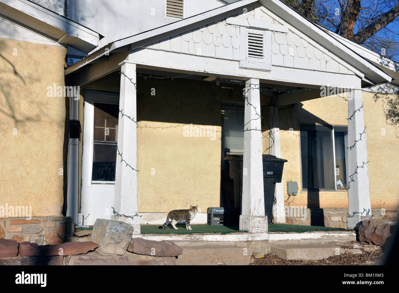 Poor neighborhood in Las Vegas, New Mexico, USA Stock Photo - Alamy