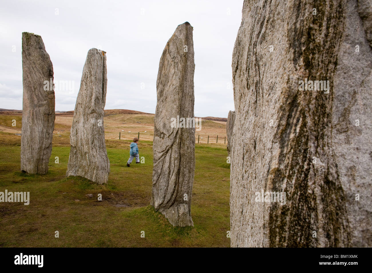 Callanish stone circle neolithic standing hi-res stock photography and ...