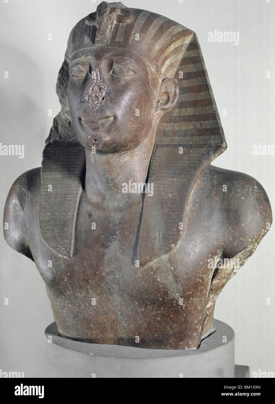 Bust of Unidentifiable Pharaoh, Italy, Florence, Museo Archeologico ...