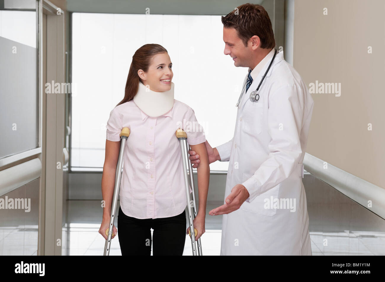 Hospital amputee patient recovery hi-res stock photography and images ...