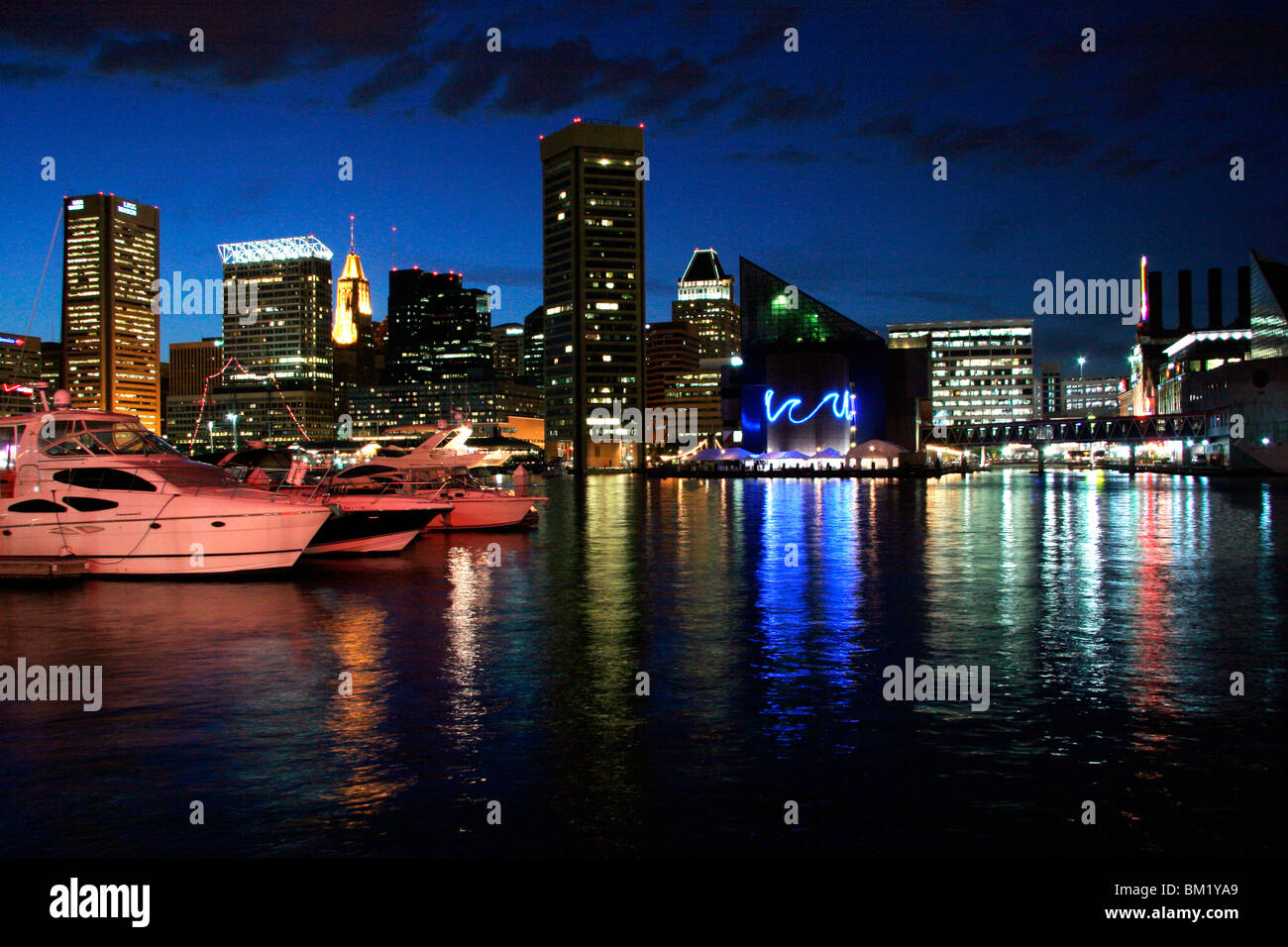Baltimore harbor sunset hi-res stock photography and images - Alamy
