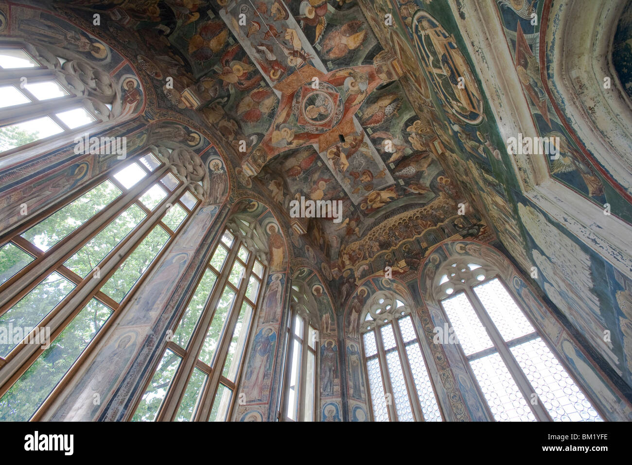 Probota Monastery, UNESCO World Heritage Site, Dolhasca, Bucovina ...