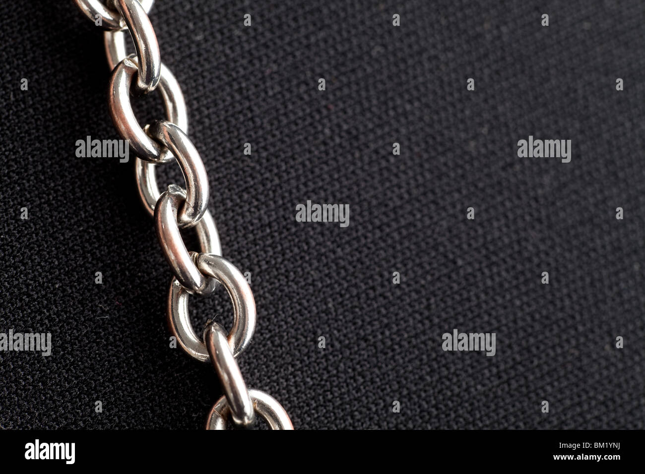 Silver Necklace Chain High Resolution Stock Photography and Images - Alamy