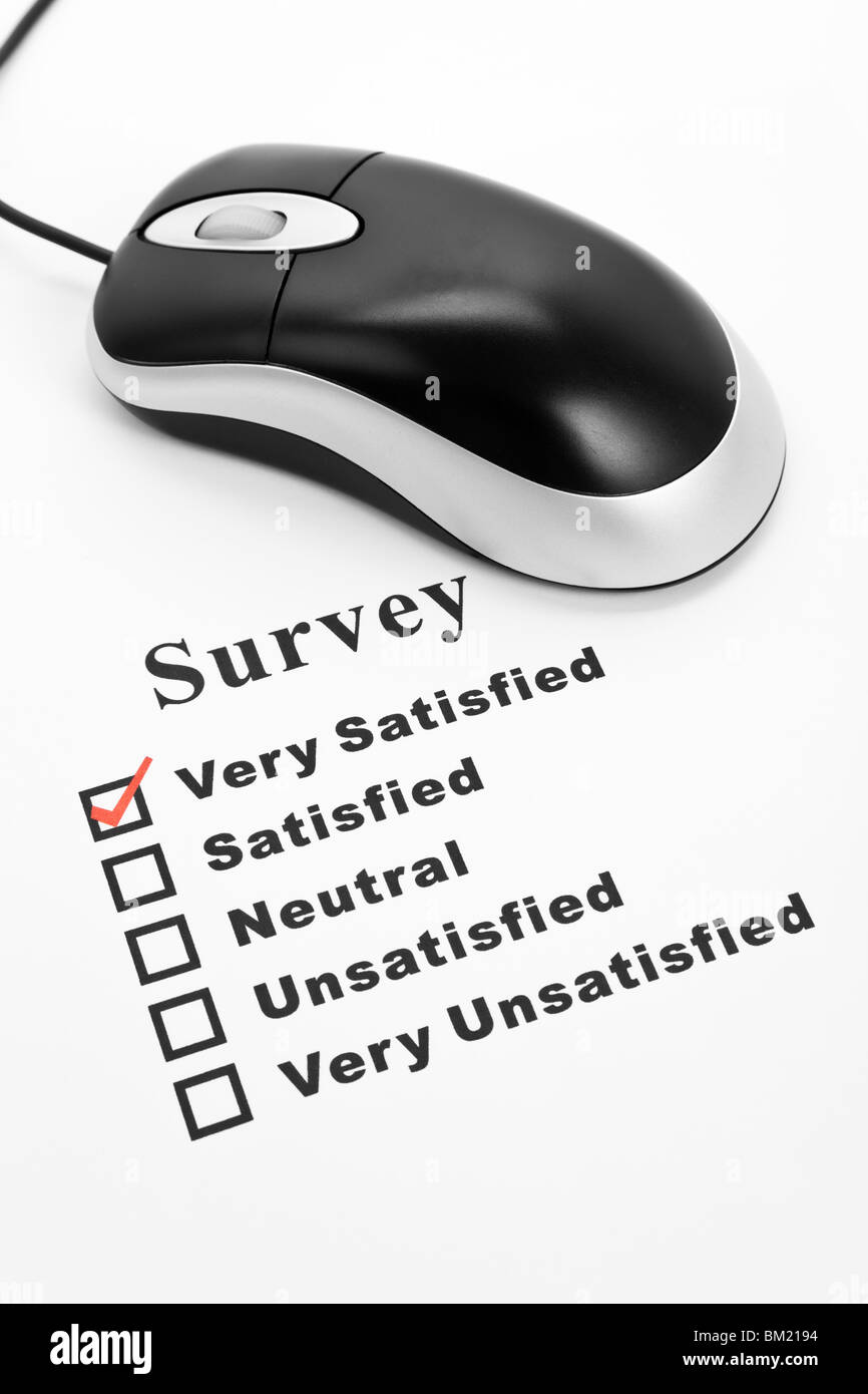 Survey questionnaire hi-res stock photography and images - Alamy