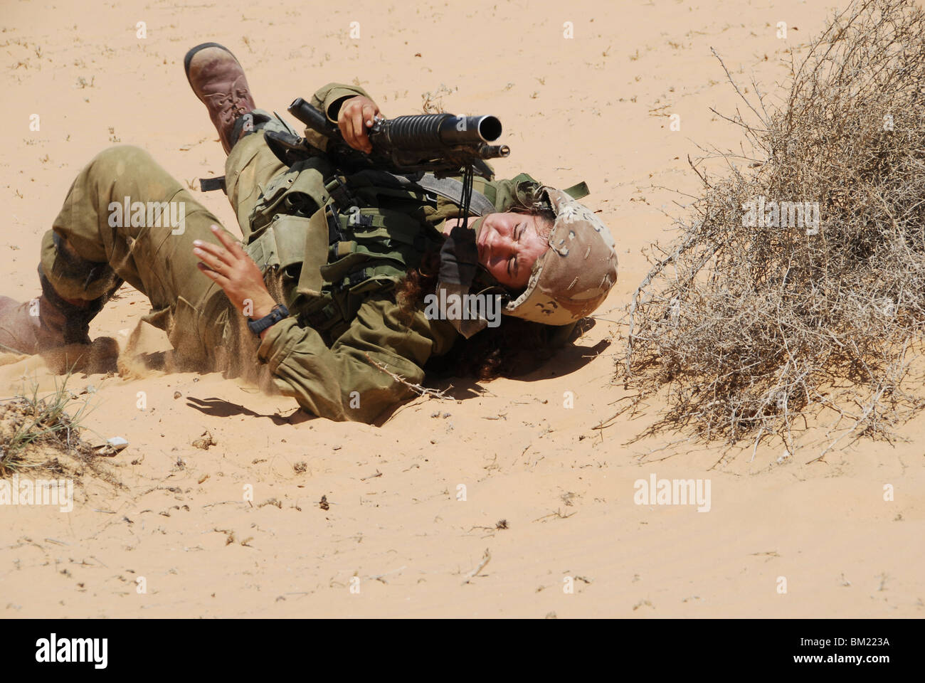 Israeli military training camp hi-res stock photography and images - Alamy