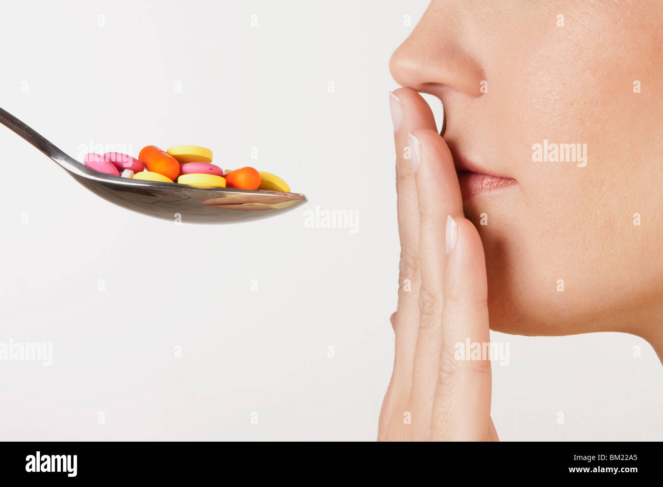 Spoonful medicine hi-res stock photography and images - Alamy