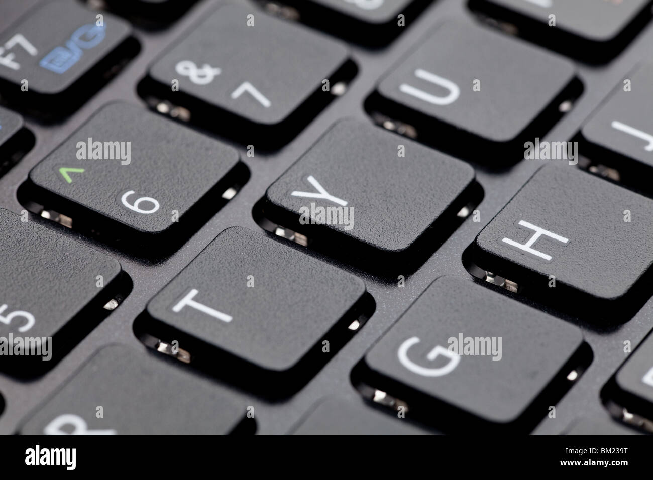 Black Computer Keyboard close up Stock Photo - Alamy