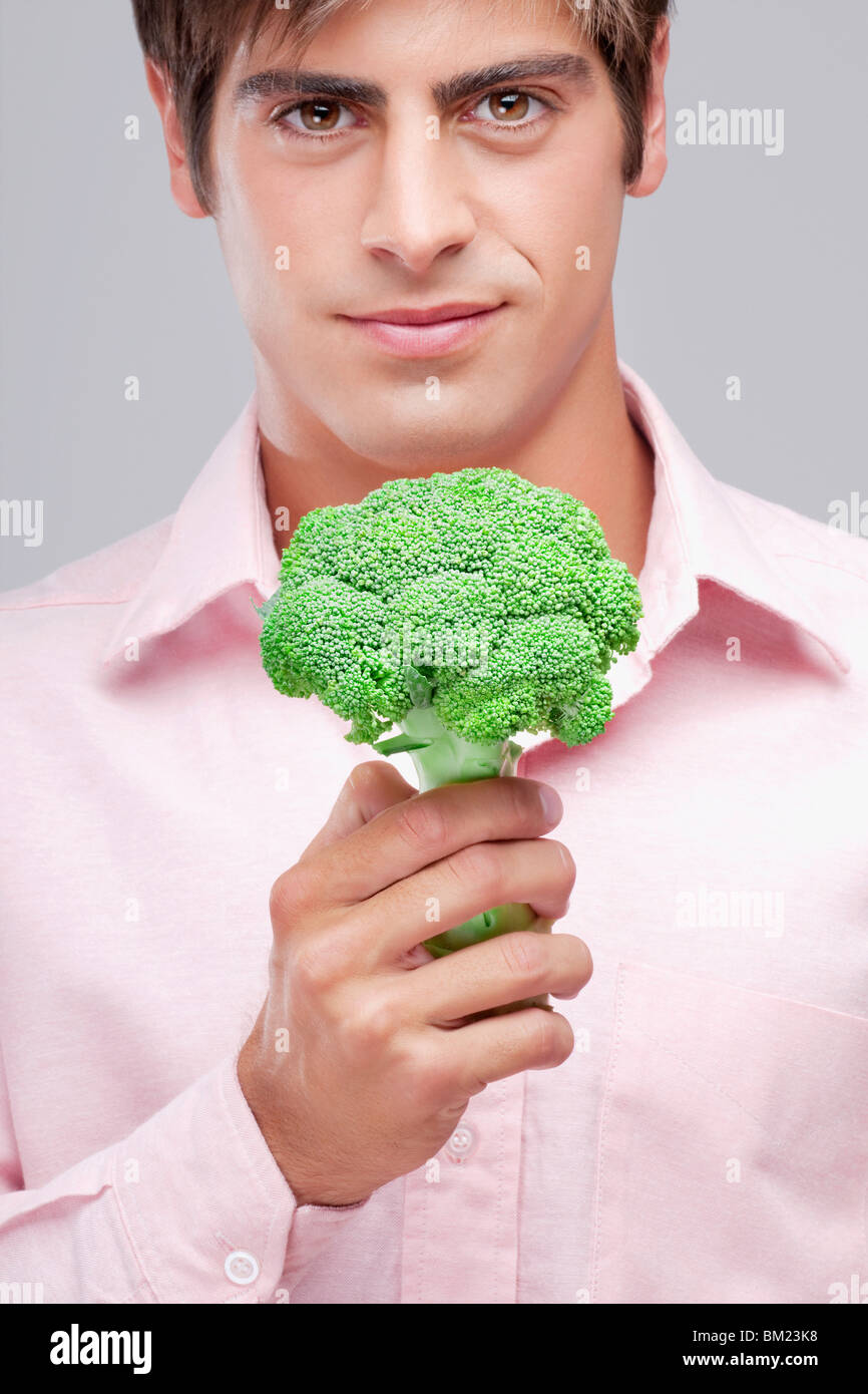 Broccoli only view hi-res stock photography and images - Alamy