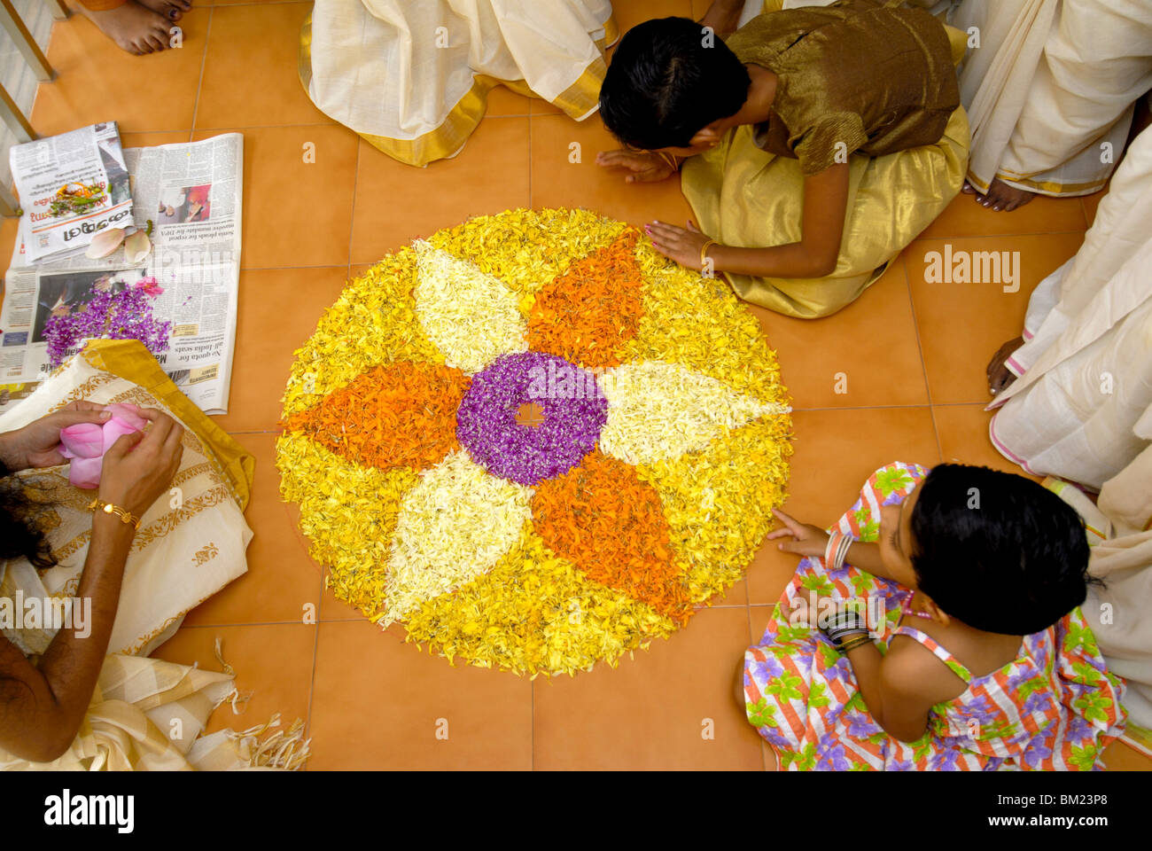 Onam celebrations, Kerala, India Stock Photo - Alamy