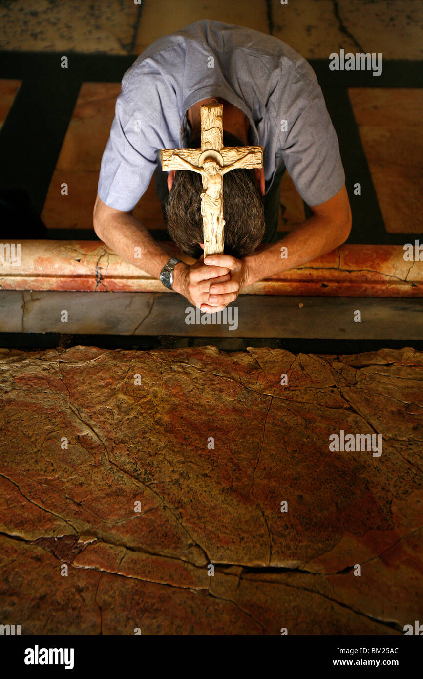 Kneeling Worshipper High Resolution Stock Photography and Images - Alamy