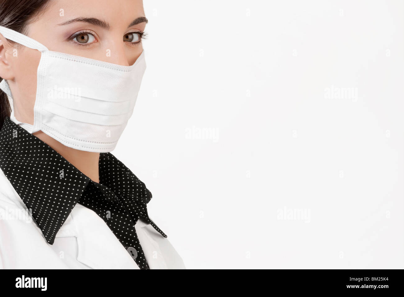 Professional hispanic woman wearing lab hi-res stock photography and ...