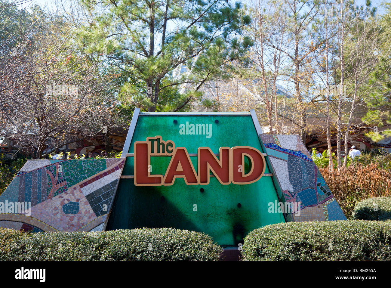 Kissimmee, FL - Jan 2009 - Entrance sign at The Land attraction in Walt ...