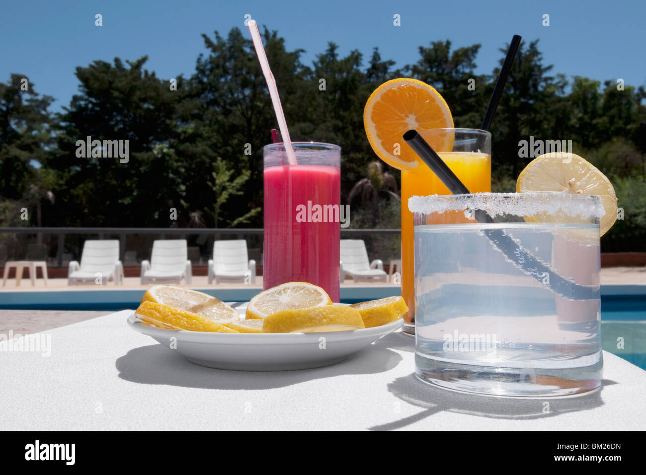 Assorted drinks table hi-res stock photography and images - Alamy