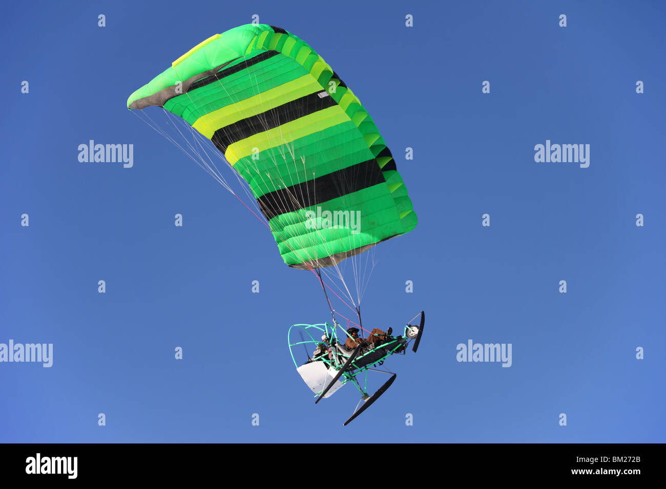 Powered parachute flying in winter. Central Utah winter recreation and ...
