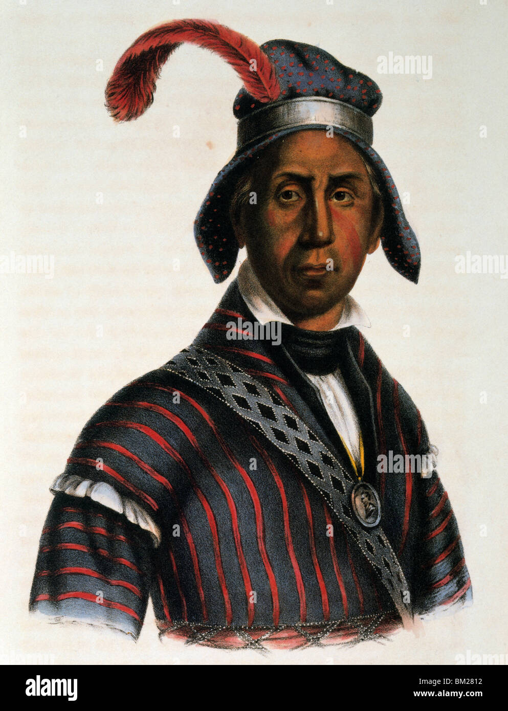 Yaha Hajo - Chief of the Creek Nation by Charles Bird King from Pablo ...