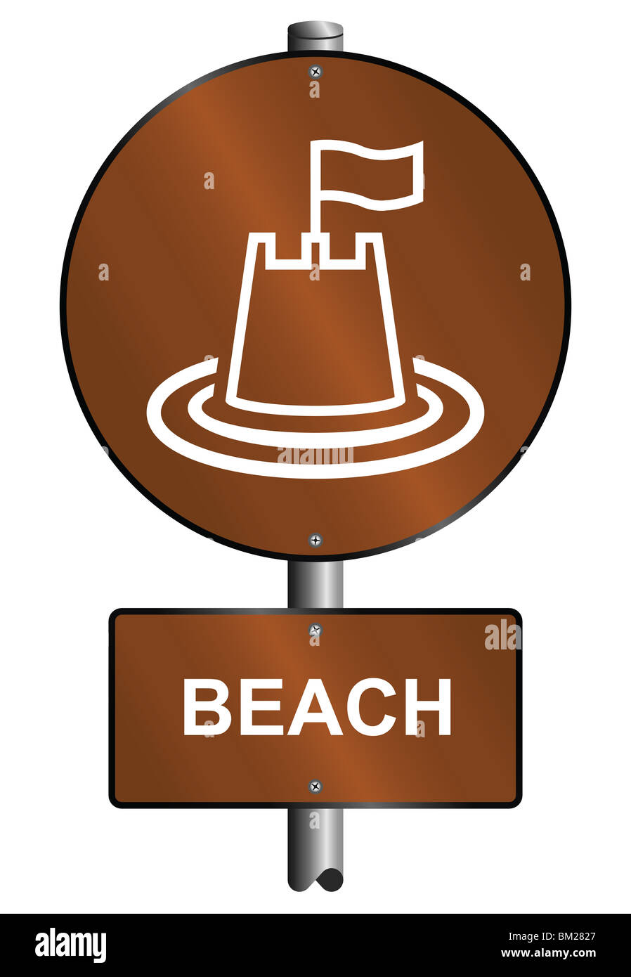 Pole mounted signage Cut Out Stock Images & Pictures - Alamy