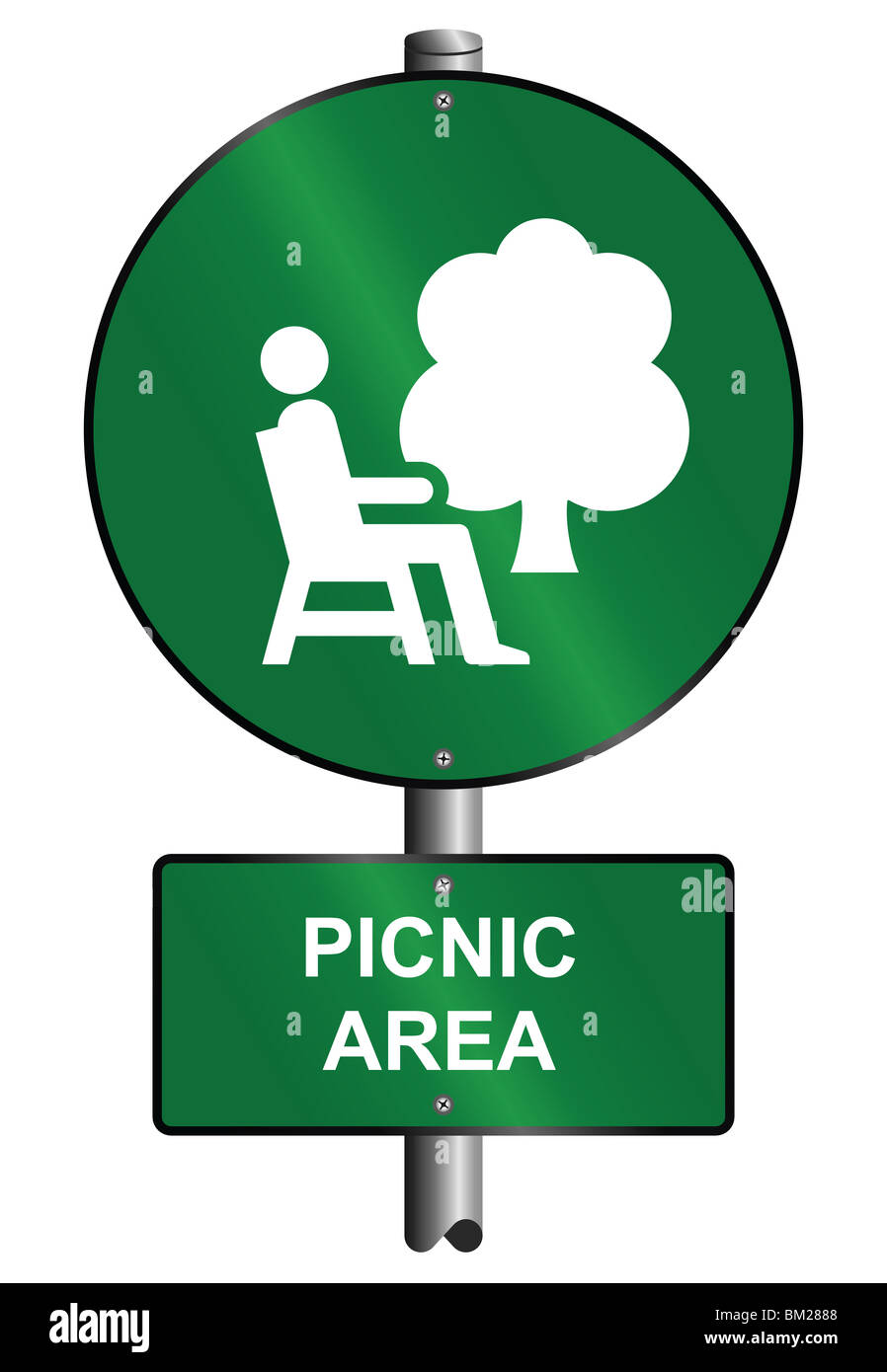 Pole mounted signage Cut Out Stock Images & Pictures - Alamy