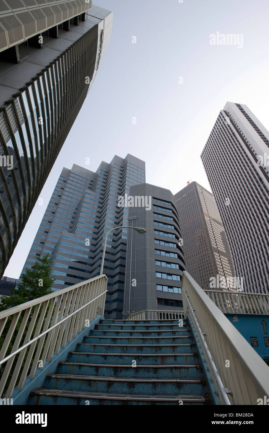 The first true skyscrapers in Japan are these in West Shinjuku, Tokyo ...