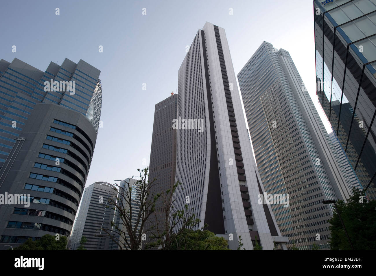 The first true skyscrapers in Japan are these in West Shinjuku, Tokyo ...