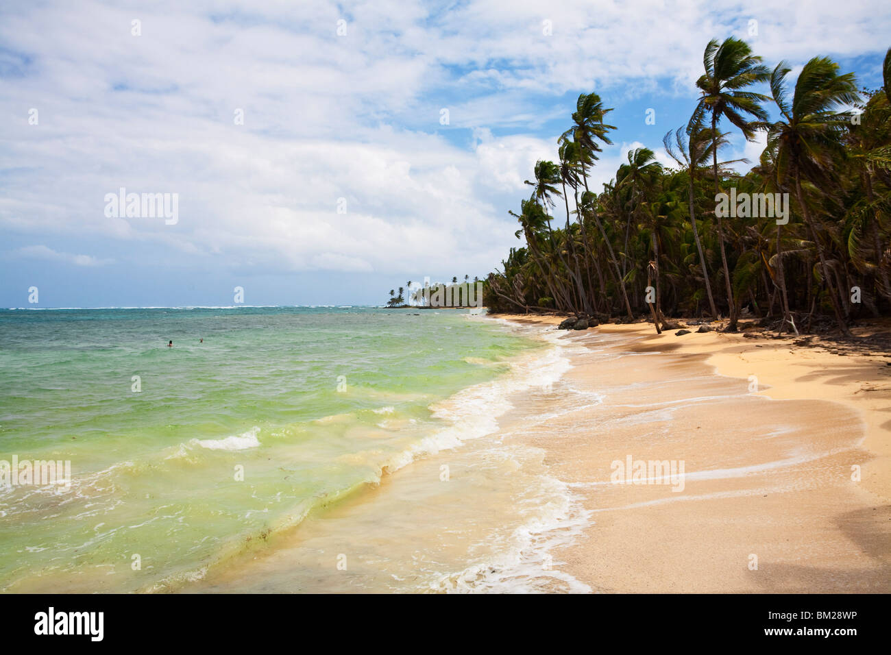 Beach in north east of island, Little Corn Island, Corn Islands ...