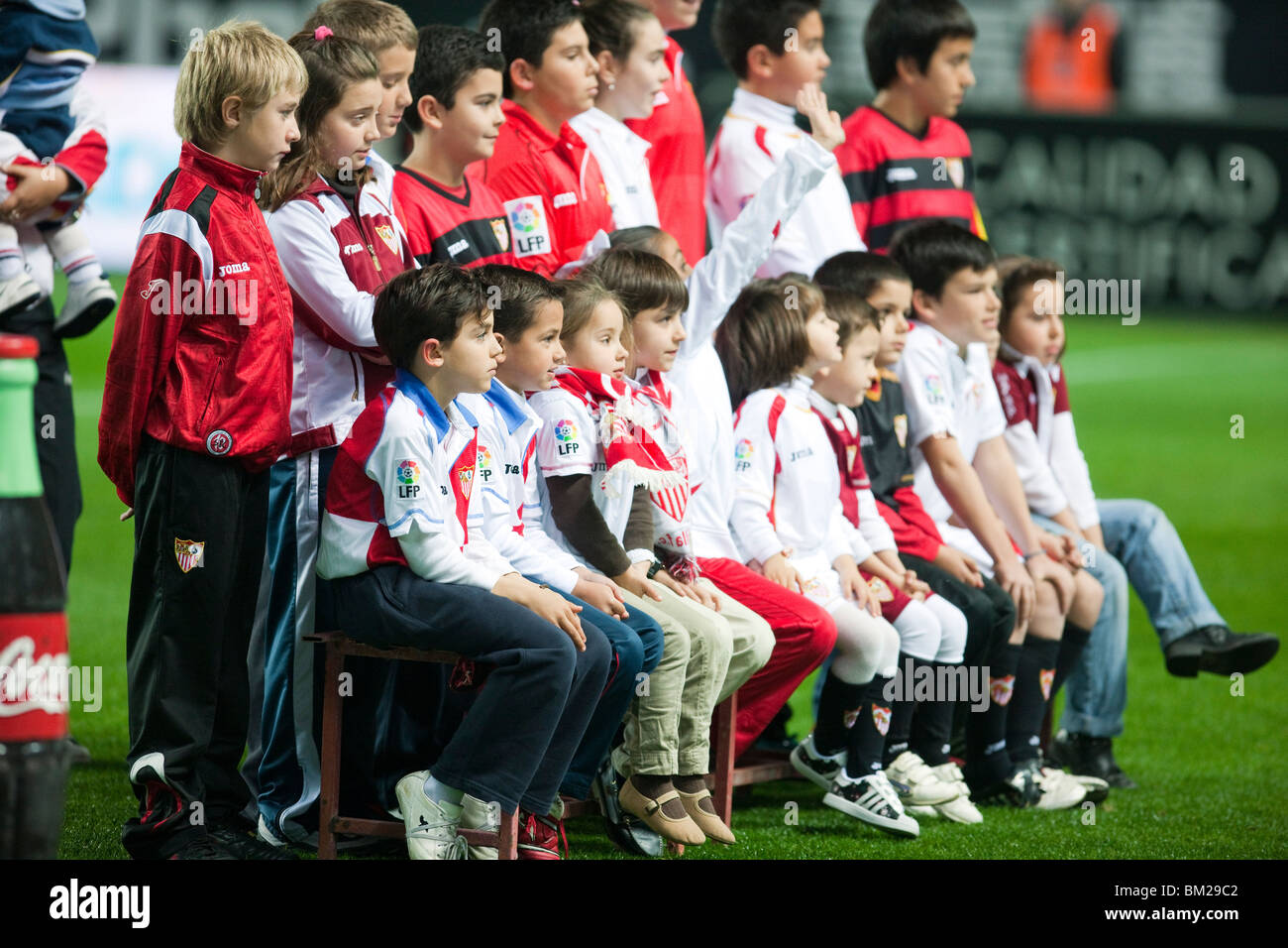 Football fans pose hi-res stock photography and images - Alamy