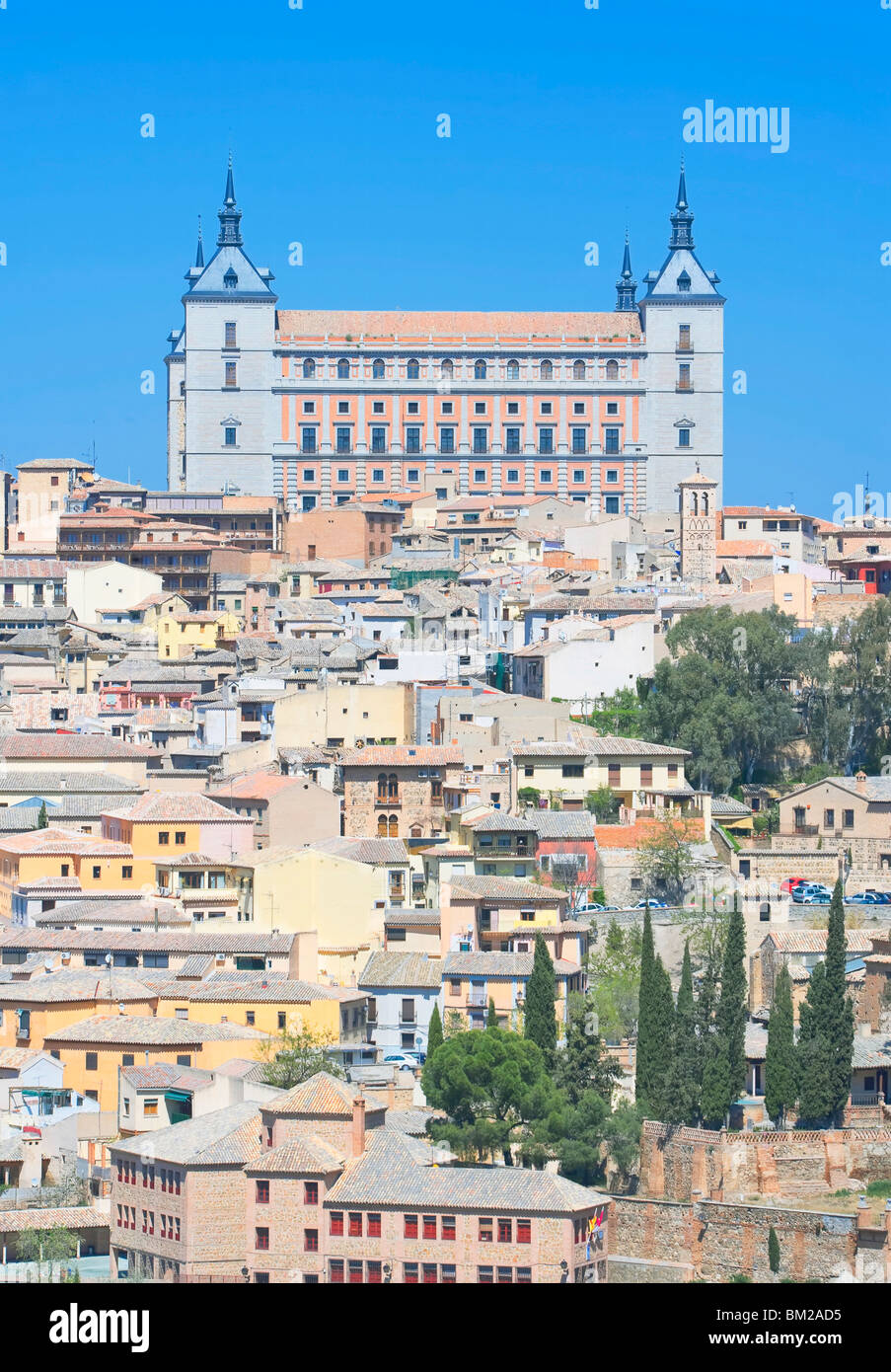Toledo cityscape, Toledo, UNESCO World Heritage Site, Castilla La ...