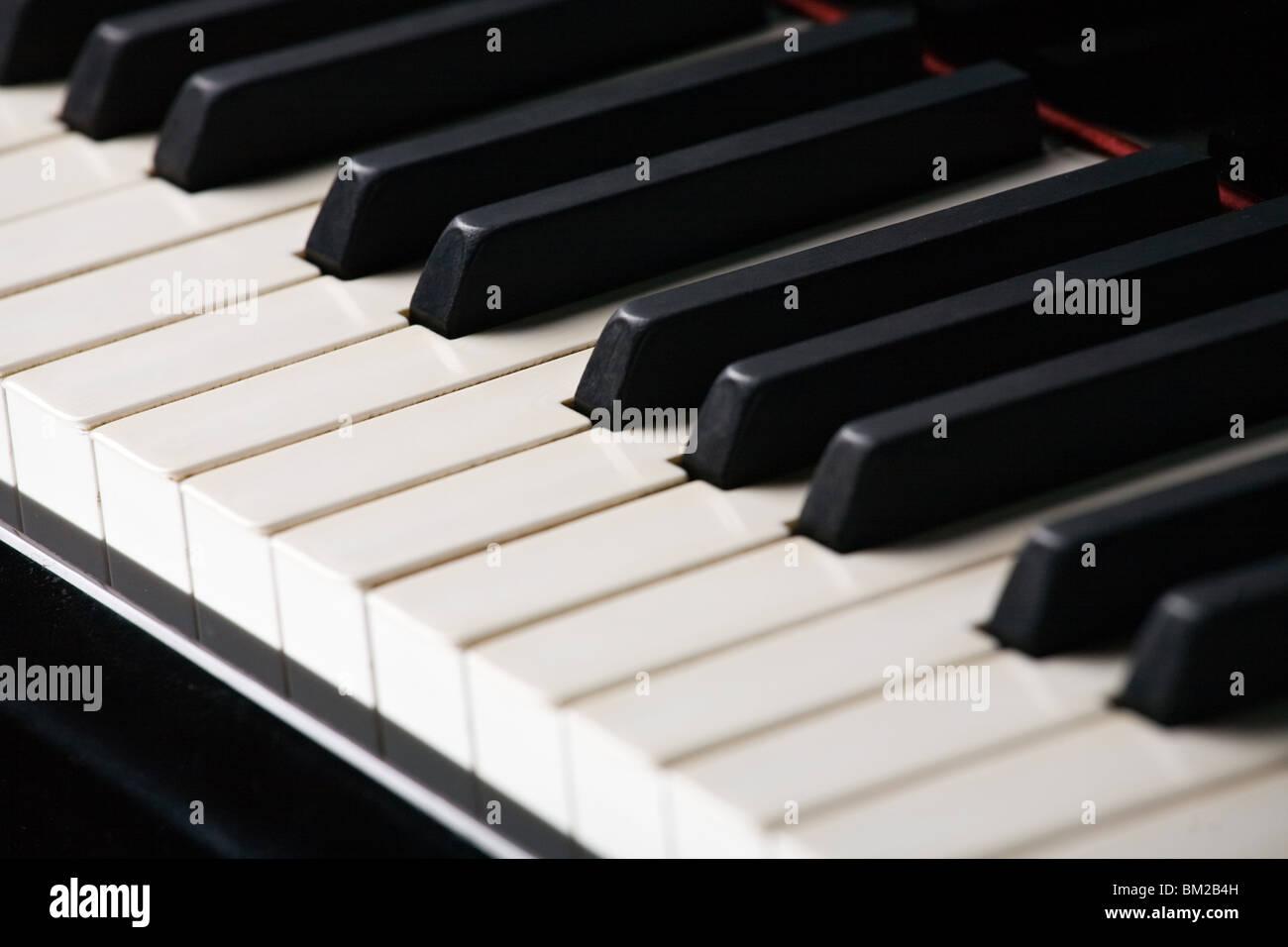 classic piano keyboard close-up Stock Photo - Alamy