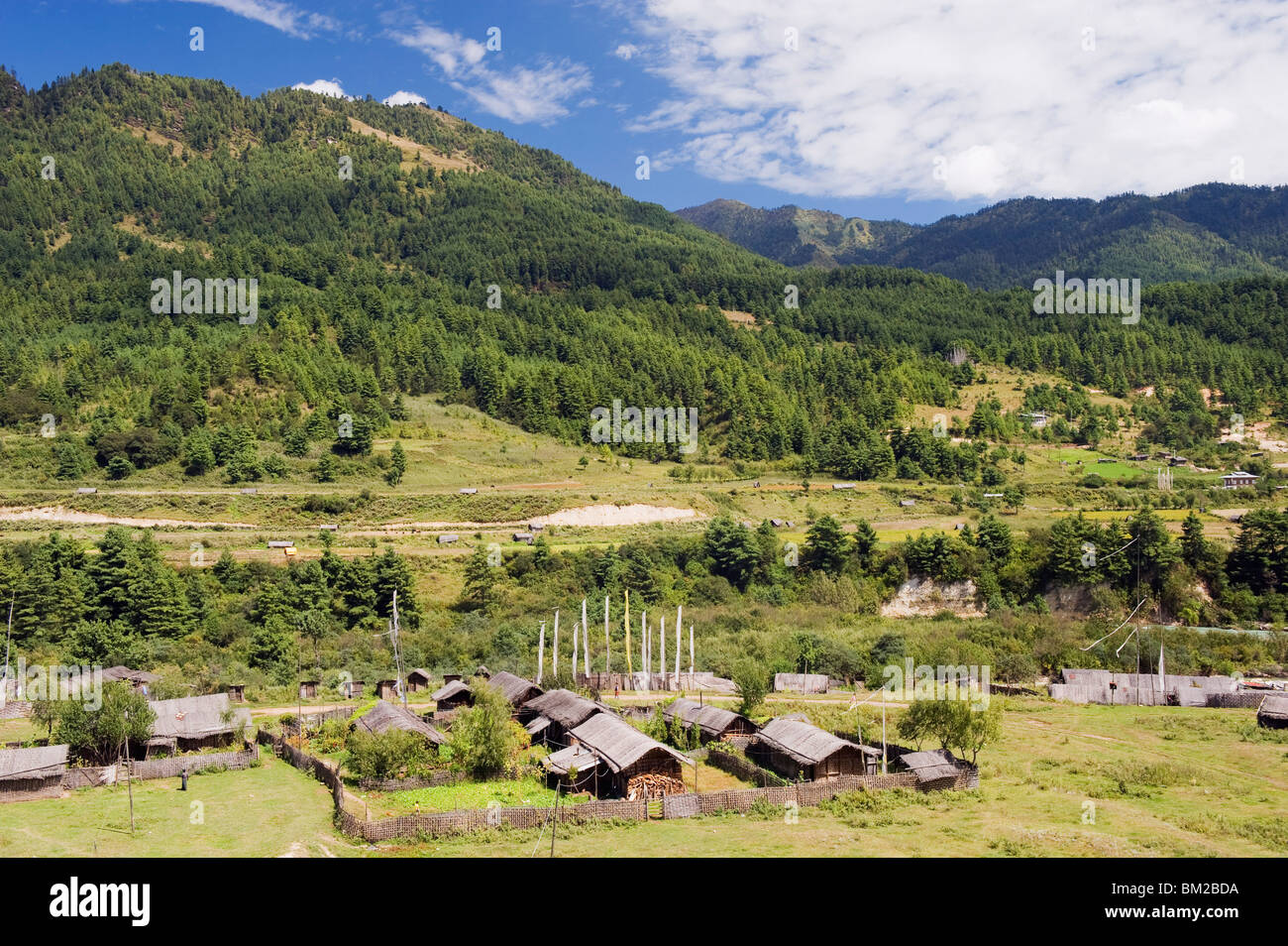 Bumthang valley bhutan hi-res stock photography and images - Alamy