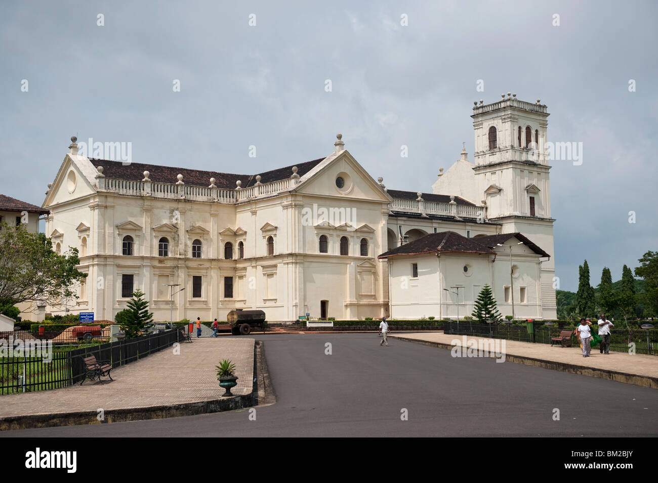 The Se Cathedral in Old Goa, India Stock Photo - Alamy