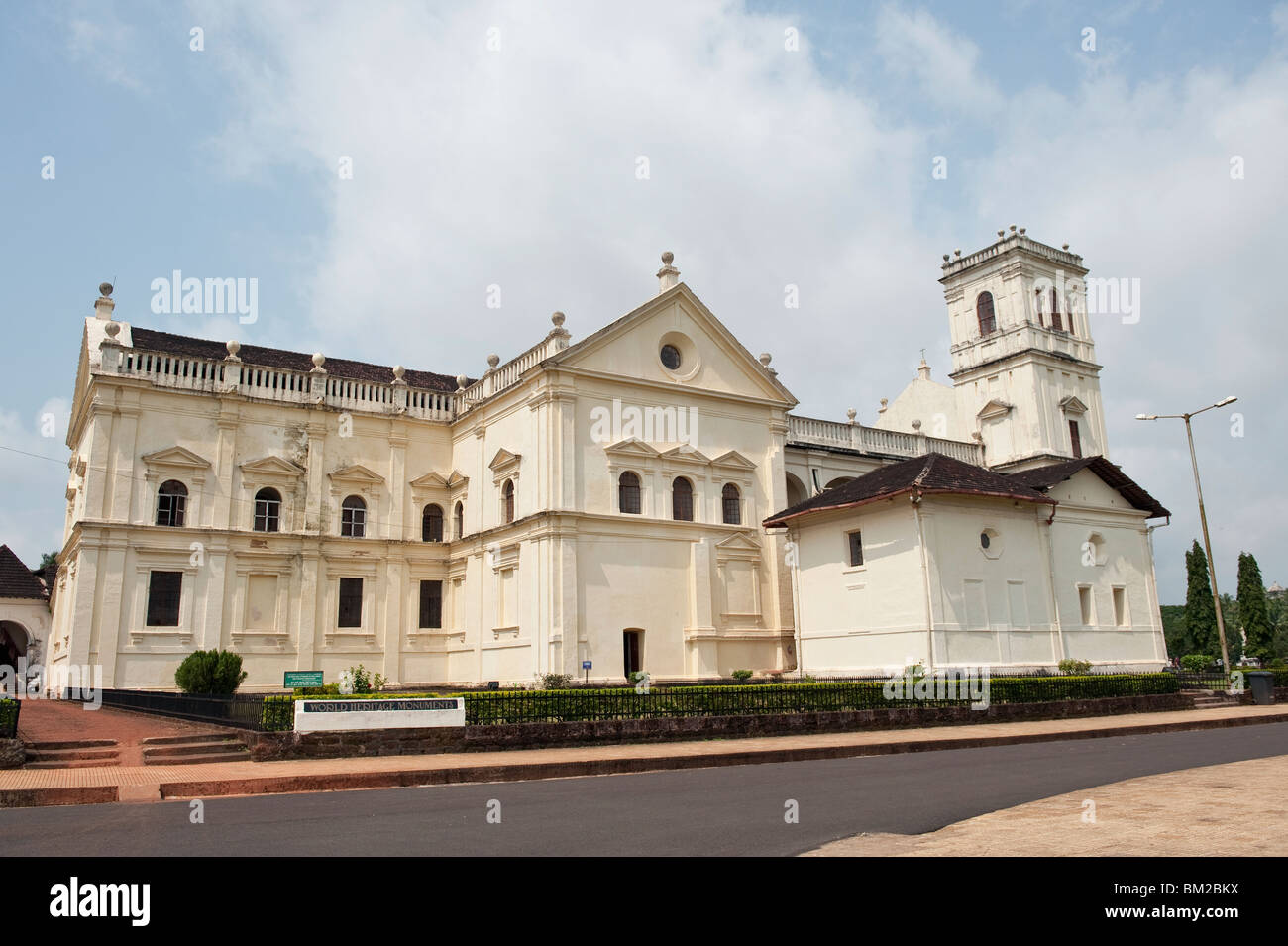 The Se Cathedral in Old Goa, India Stock Photo - Alamy