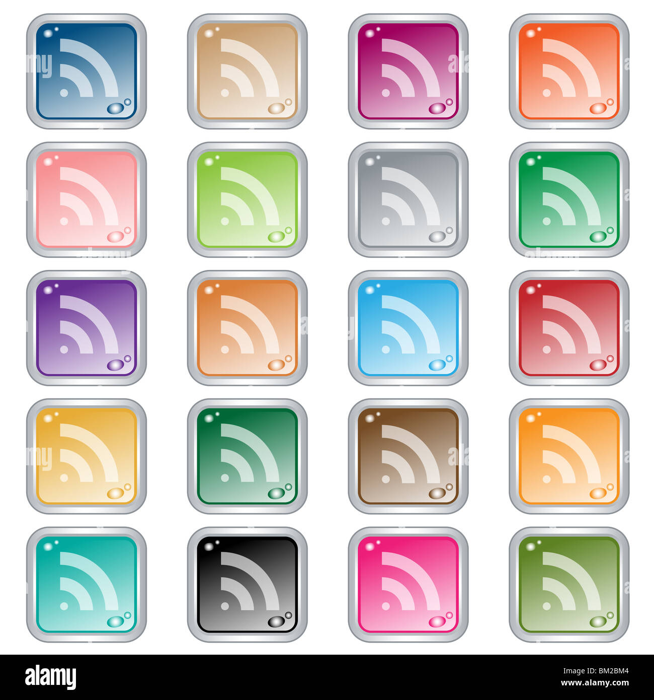 Pastel buttons hi-res stock photography and images - Alamy