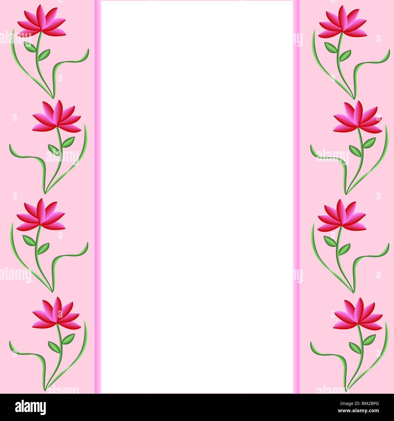 Pretty Pink Borders