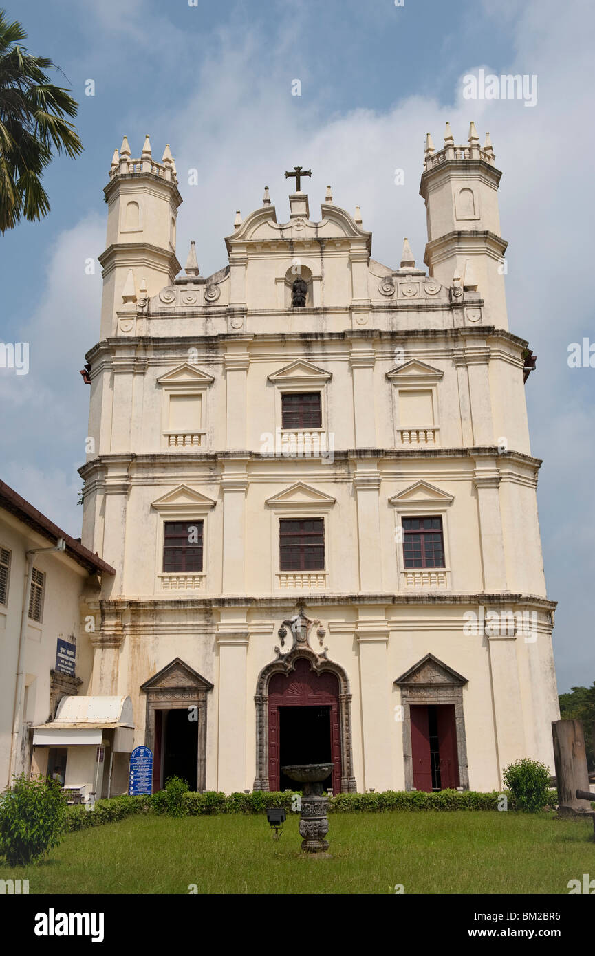 The Se Cathedral in Old Goa, India Stock Photo - Alamy