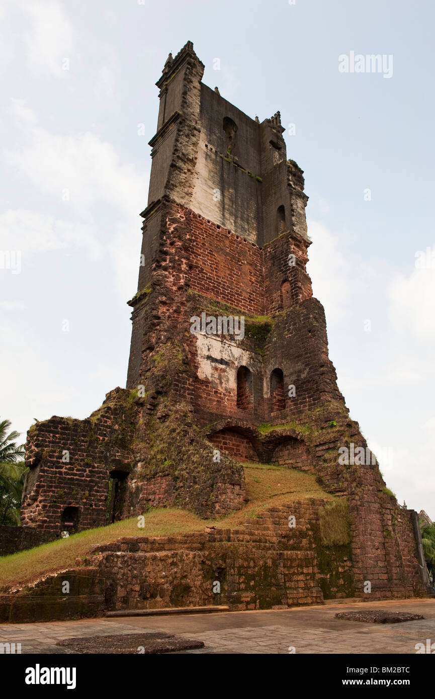 Bell tower goa church hi-res stock photography and images - Alamy