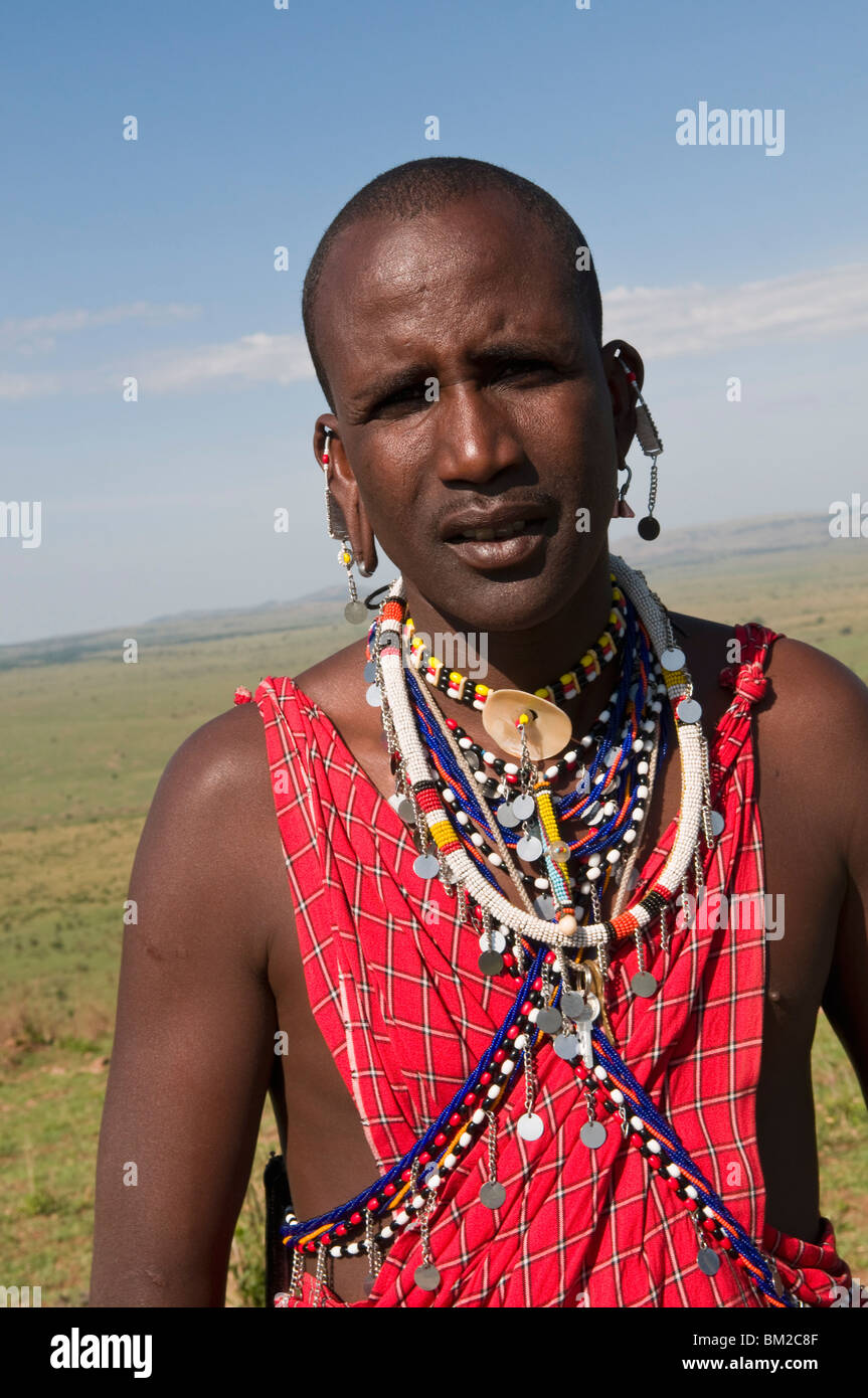 One masai man hi-res stock photography and images - Alamy