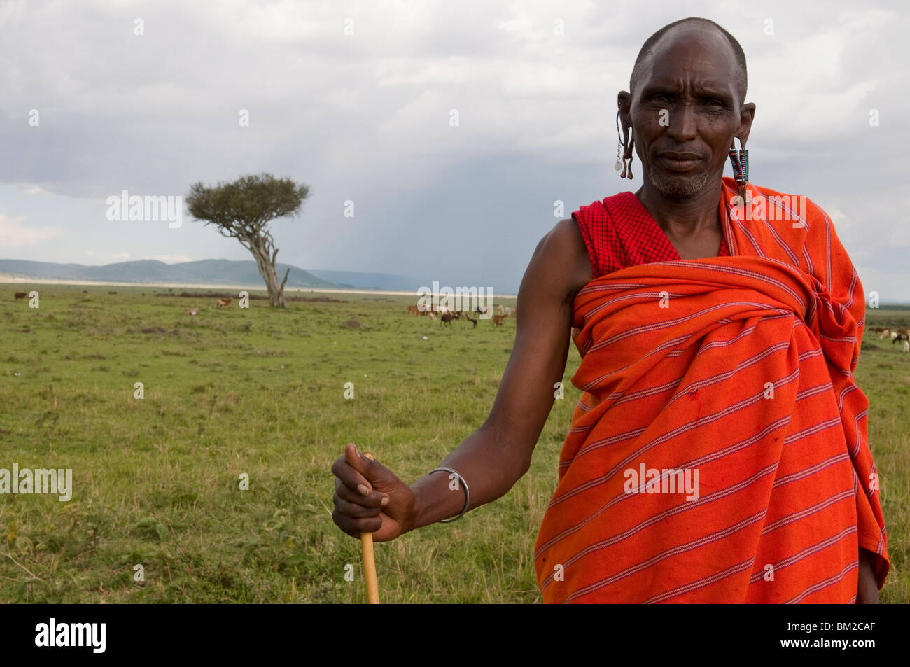 Masai man hi-res stock photography and images - Alamy