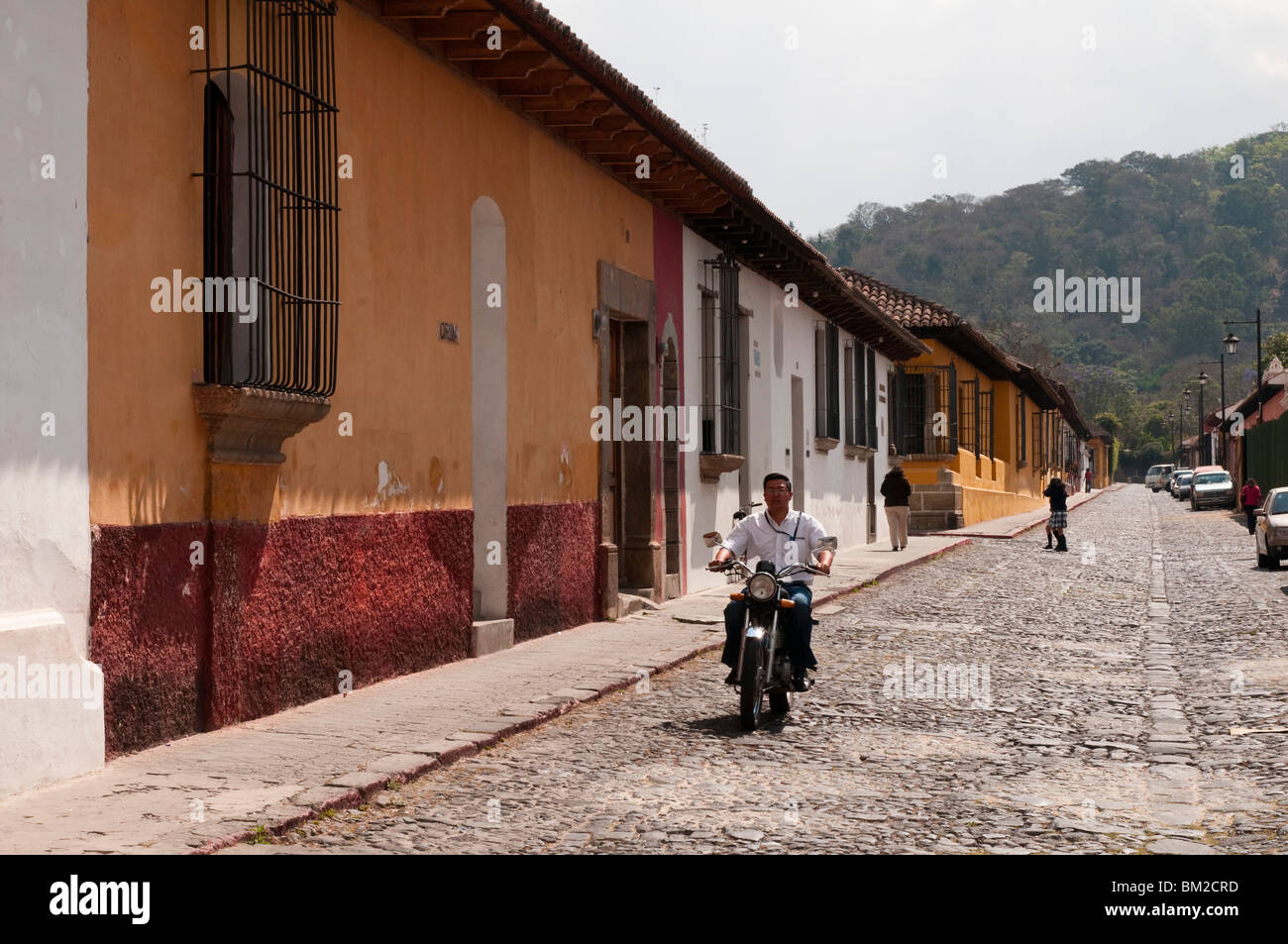 Colonial buildings, Antigua, Guatemala Stock Photo - Alamy