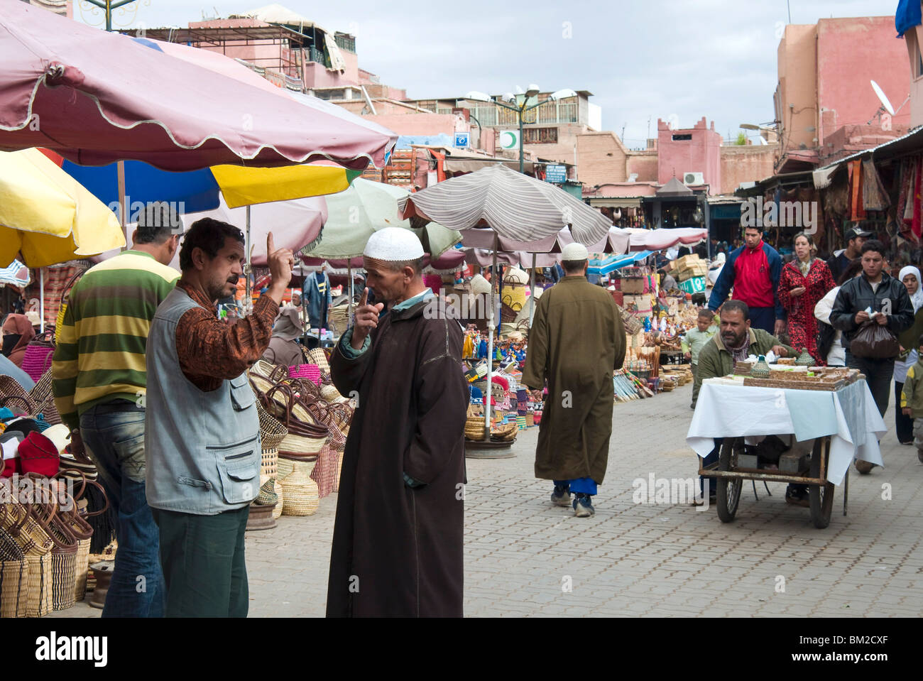 The Souk, Medina, Marrakech (Marrakesh), Morocco Stock Photo - Alamy