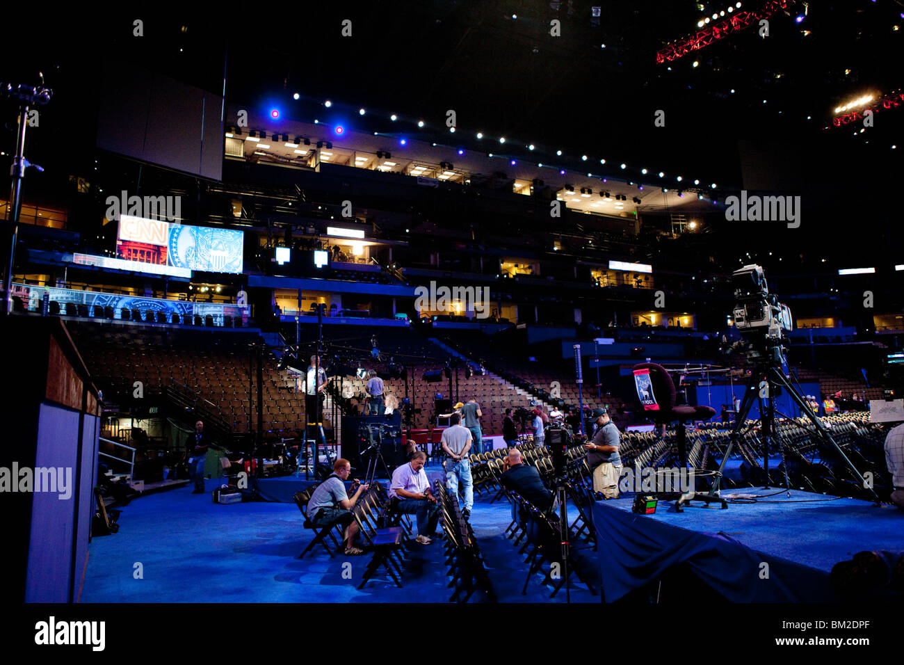 Hall setup hi-res stock photography and images - Alamy