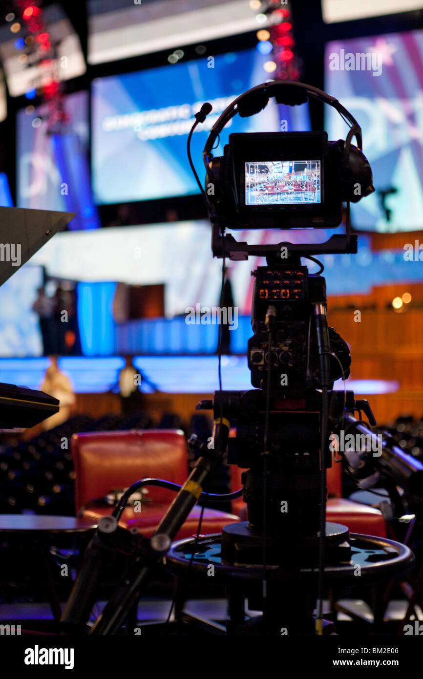 Camera View of Stage Stock Photo - Alamy