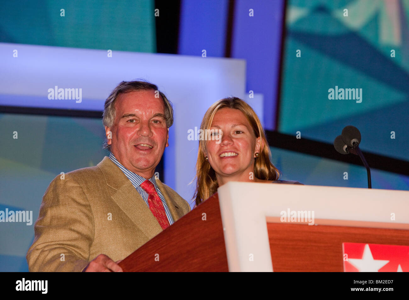 Richard Daley and Daughter Stock Photo - Alamy