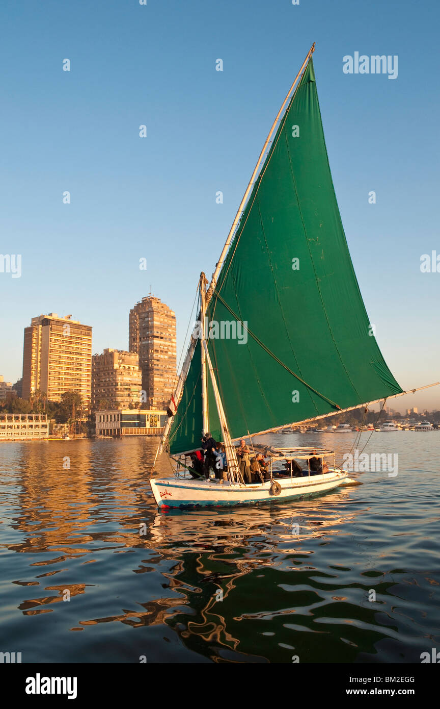 Felucca egypt cairo hi-res stock photography and images - Alamy