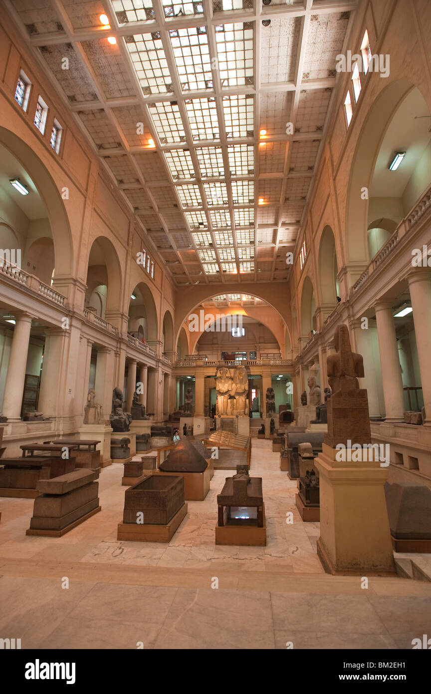 Egypt Cairo Egyptian Museum Interior High Resolution Stock Photography ...
