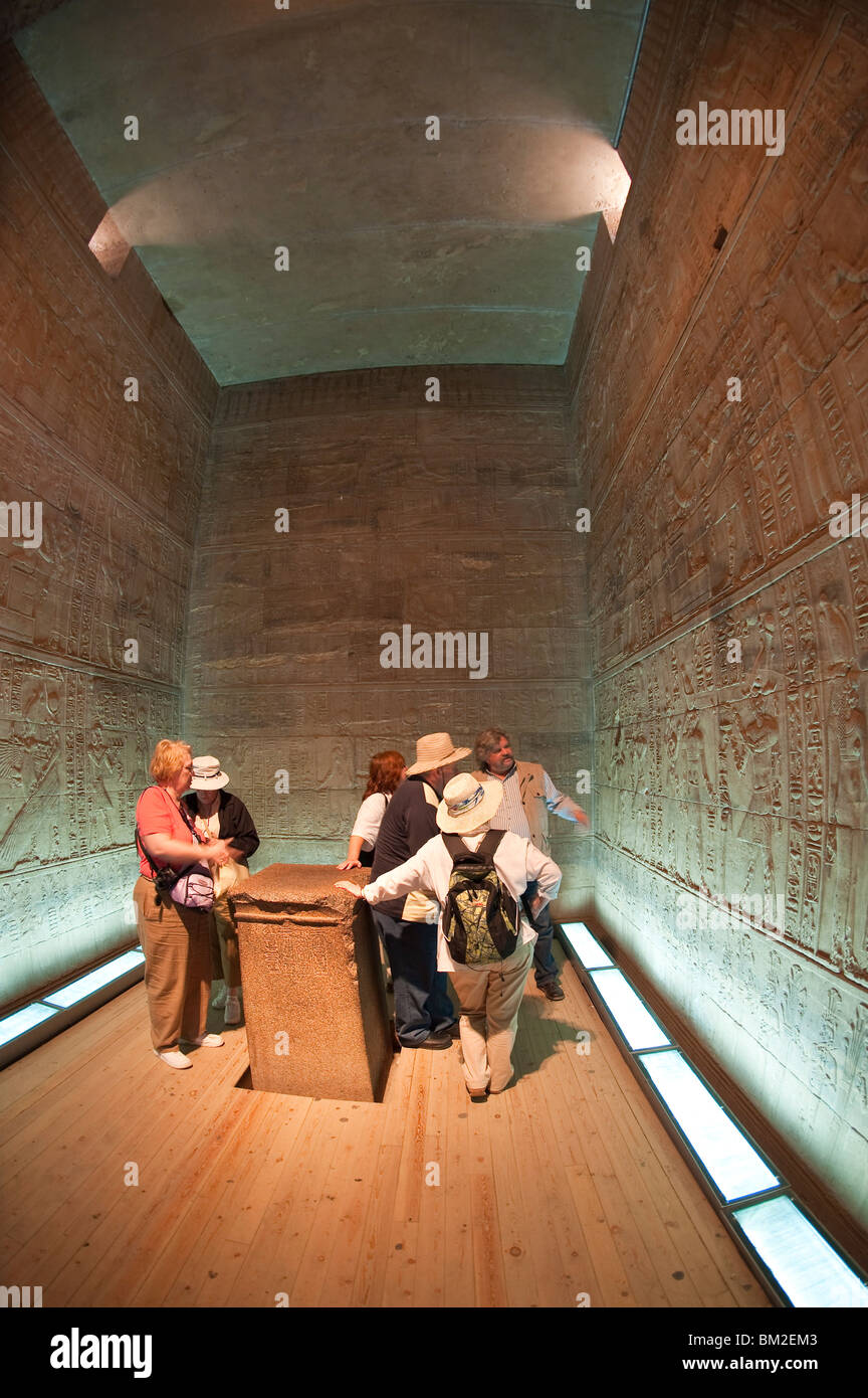 Interior of the Temple of Philae, near Aswan, Egypt Stock Photo - Alamy