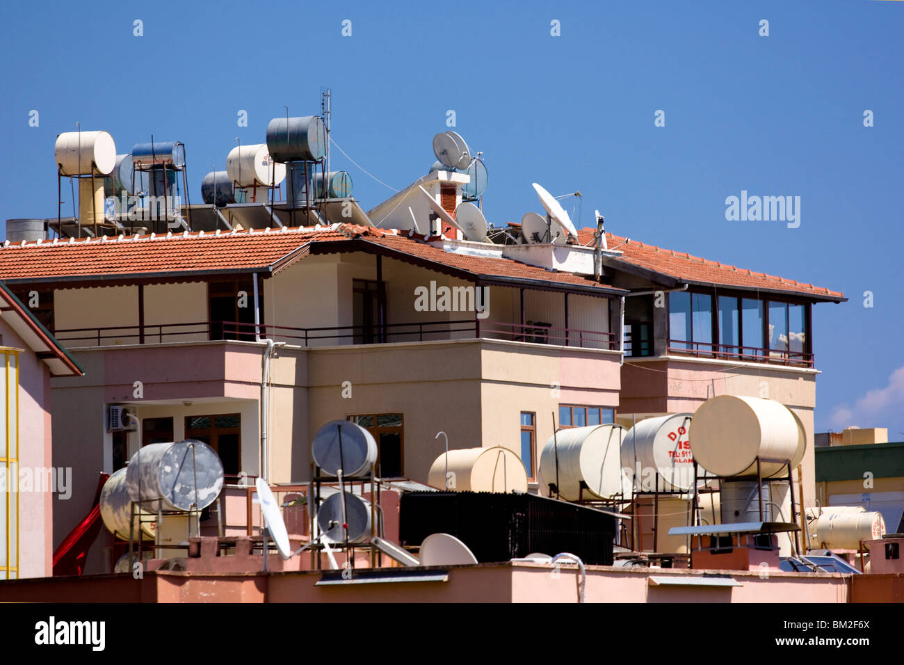 Residential buildings in Alanya, Turkey Stock Photo - Alamy