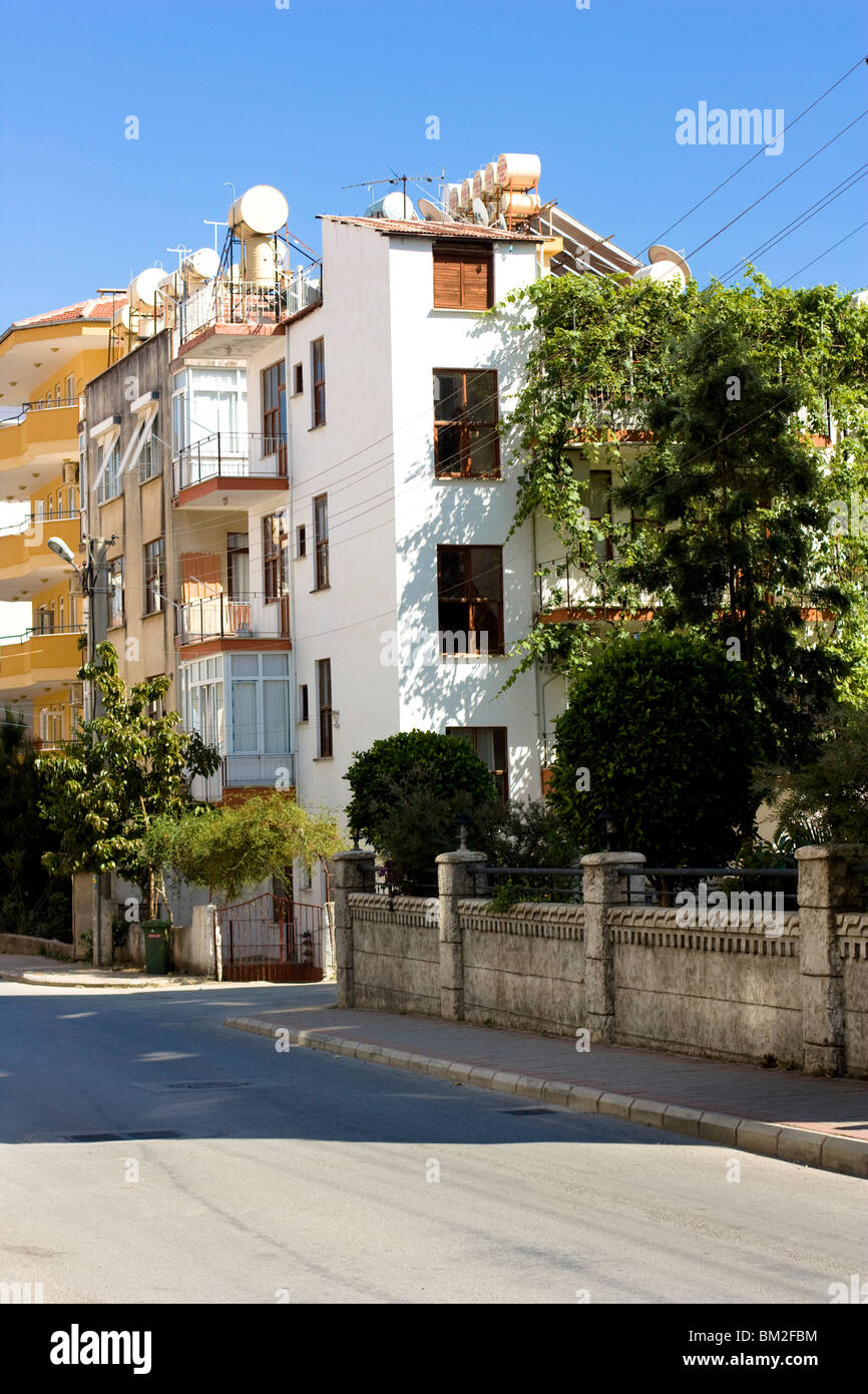 Residential buildings in Alanya, Turkey Stock Photo - Alamy